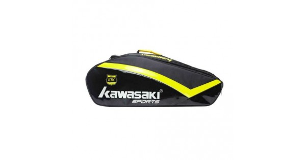 Kawasaki Badminton Kit Bag KBB-8667 Black+Yellow