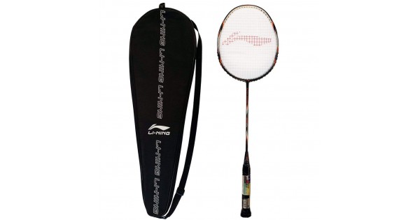 Li-Ning Badminton Racket SS-8-G5 Dark Grey/Orange