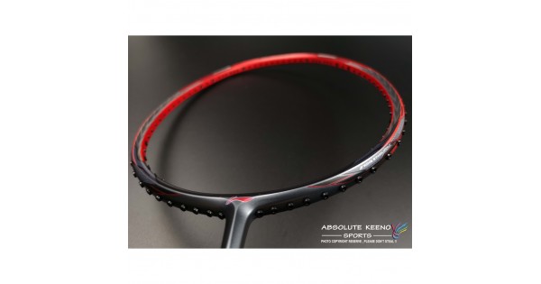 Li-Ning Badminton Racket 3D CALIBAR 900 Boost Red Grey